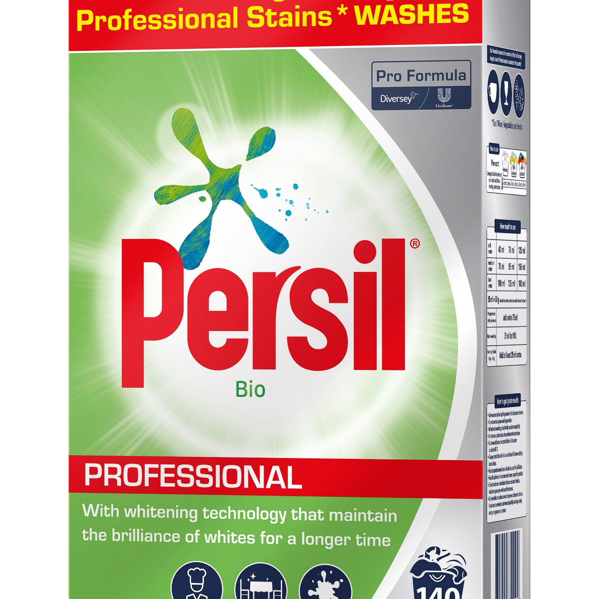 Persil Professional Laundry Powder - Bio - 140 Washes – Vending Superstore