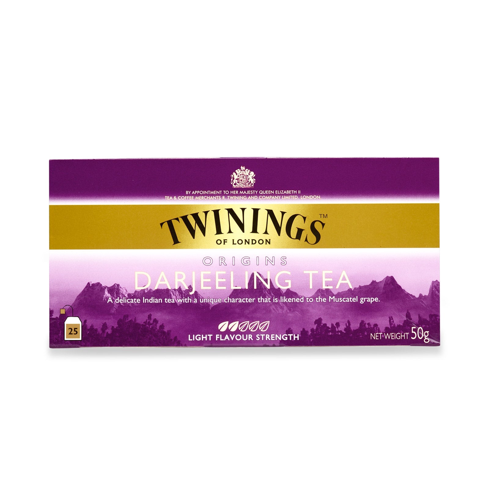 Twinings Darjeeling Individually Wrapped Tea Bags | Box of 25 – Vending ...
