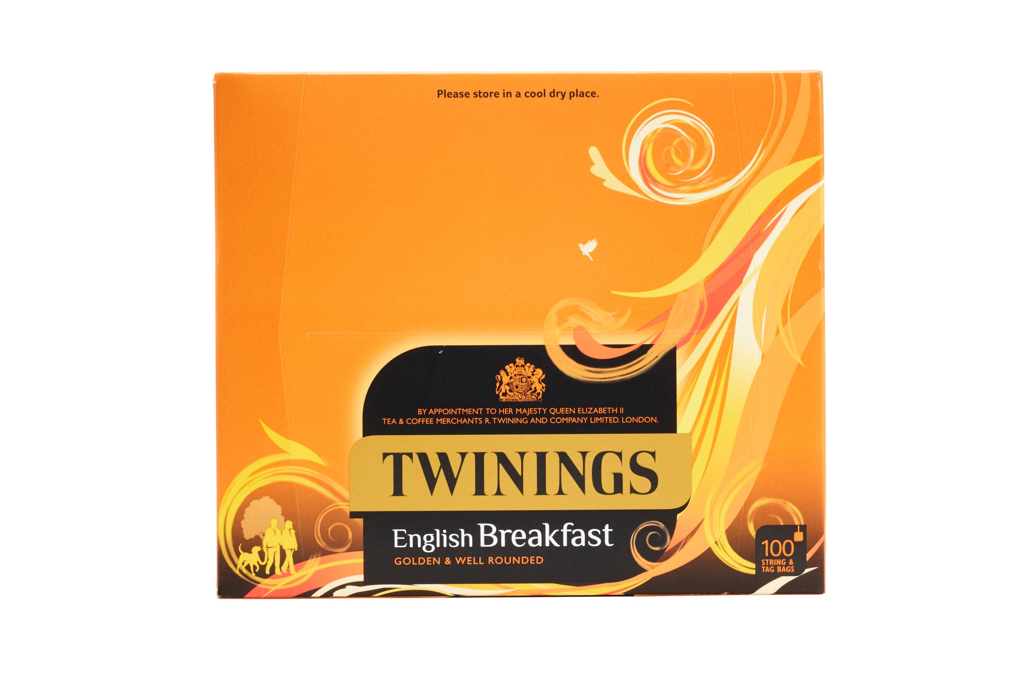 Twinings Tea: English Breakfast Tea String & Tag - (Box of 100 ...