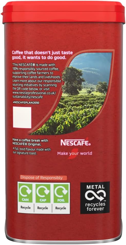Nescafé Original Instant Coffee Powder 750g Tin | Catering Coffee for ...