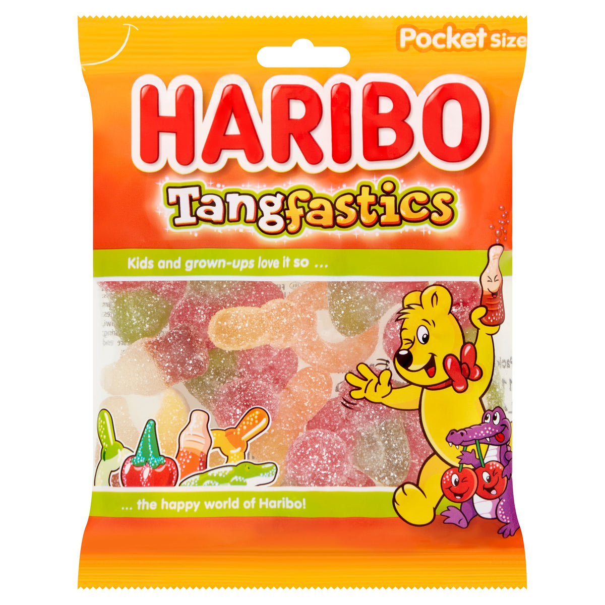 Haribo Tangfastics Treat Bag - 90g (Pack of 24) – Vending Superstore