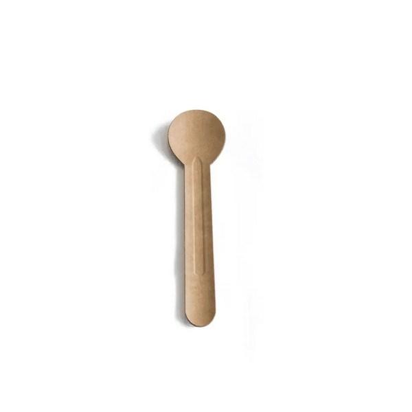 Kraft Paper / Cardboard Spoons - Disposable - Compostable - Pack of 10