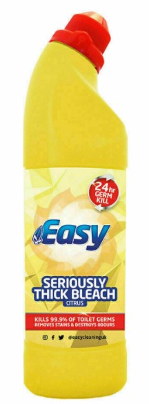 Easy Thick Bleach - Citrus 750ml – Vending Superstore