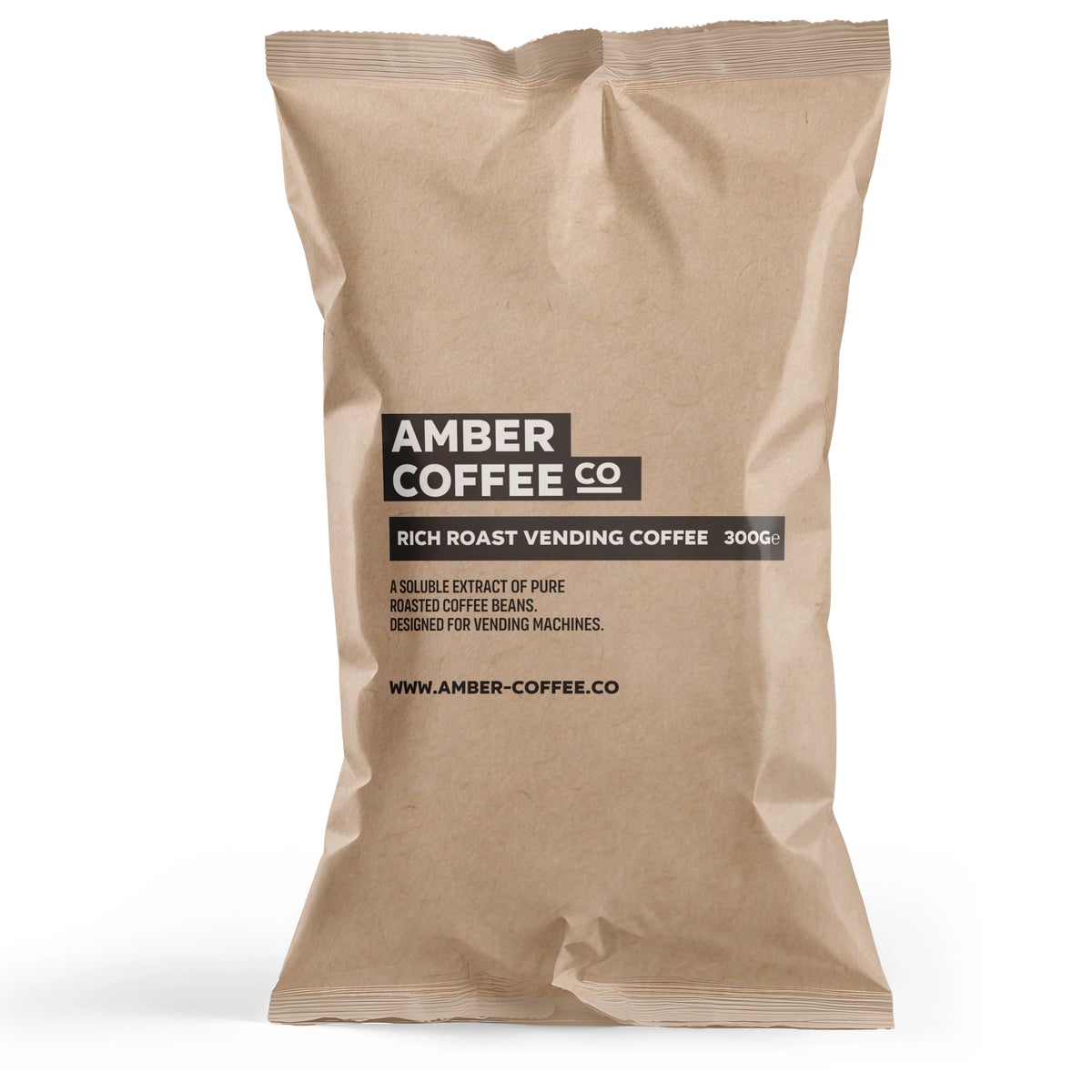 Amber Coffee Co - Rich Roast Instant Vending Coffee - 10 x 300g Bags ...