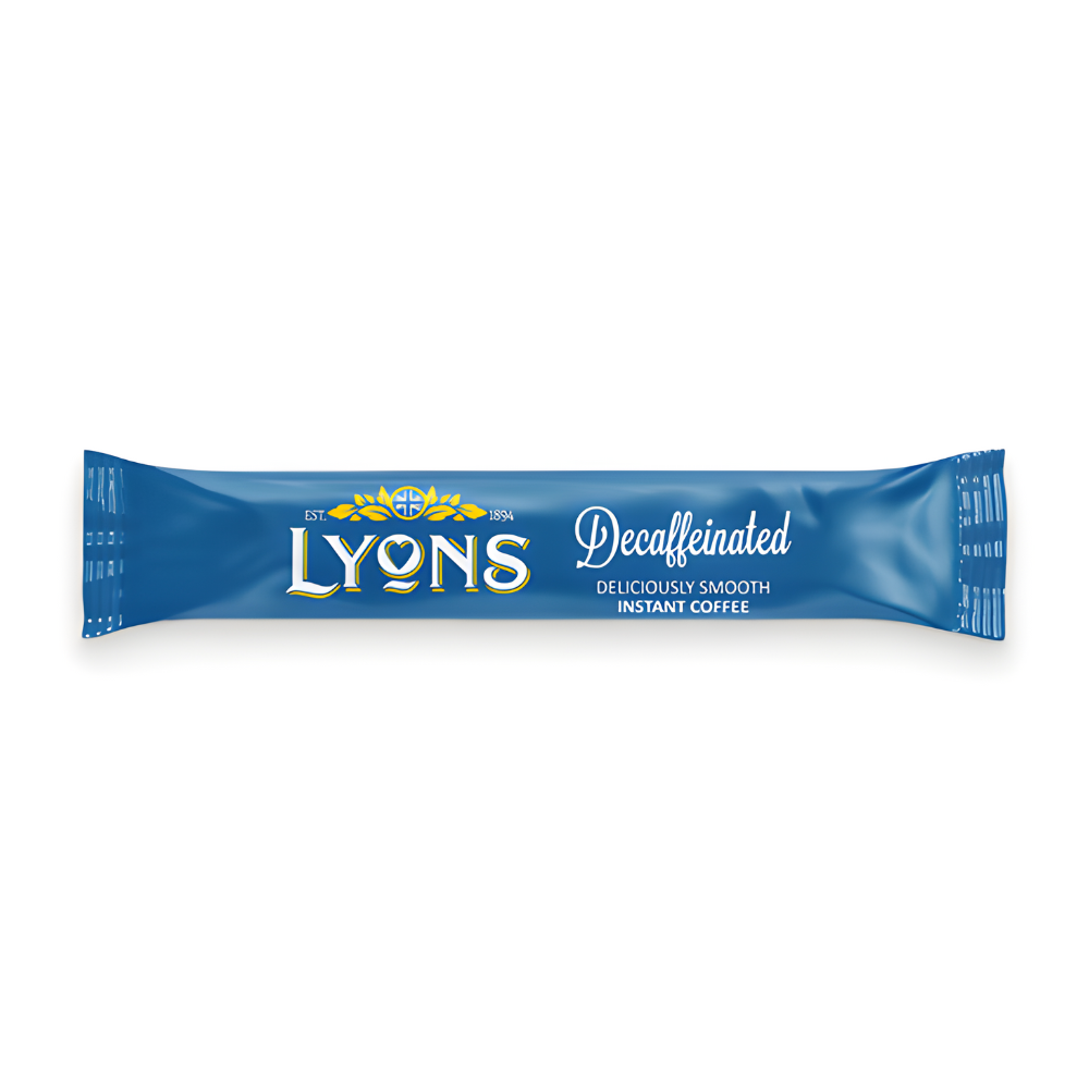 Lyons Decaf: Individual Coffee Stick Portions - (Box of 250) – Vending ...