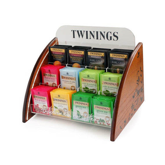 Twinings 12-Slot Stadium Tea Display Stand | Individually Wrapped ...