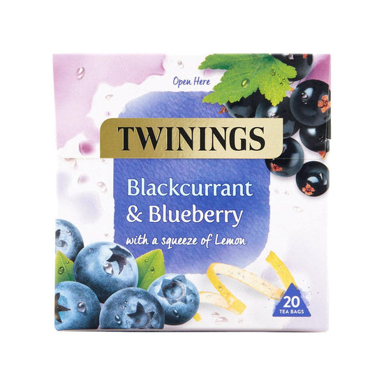 Twinings Blackcurrant, Blueberry & Lemon Tea Bags | Box of 20 (Non ...