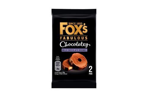 Fox's Fabulous Chocolatey Minis - Individually Wrapped Biscuit Twinpac