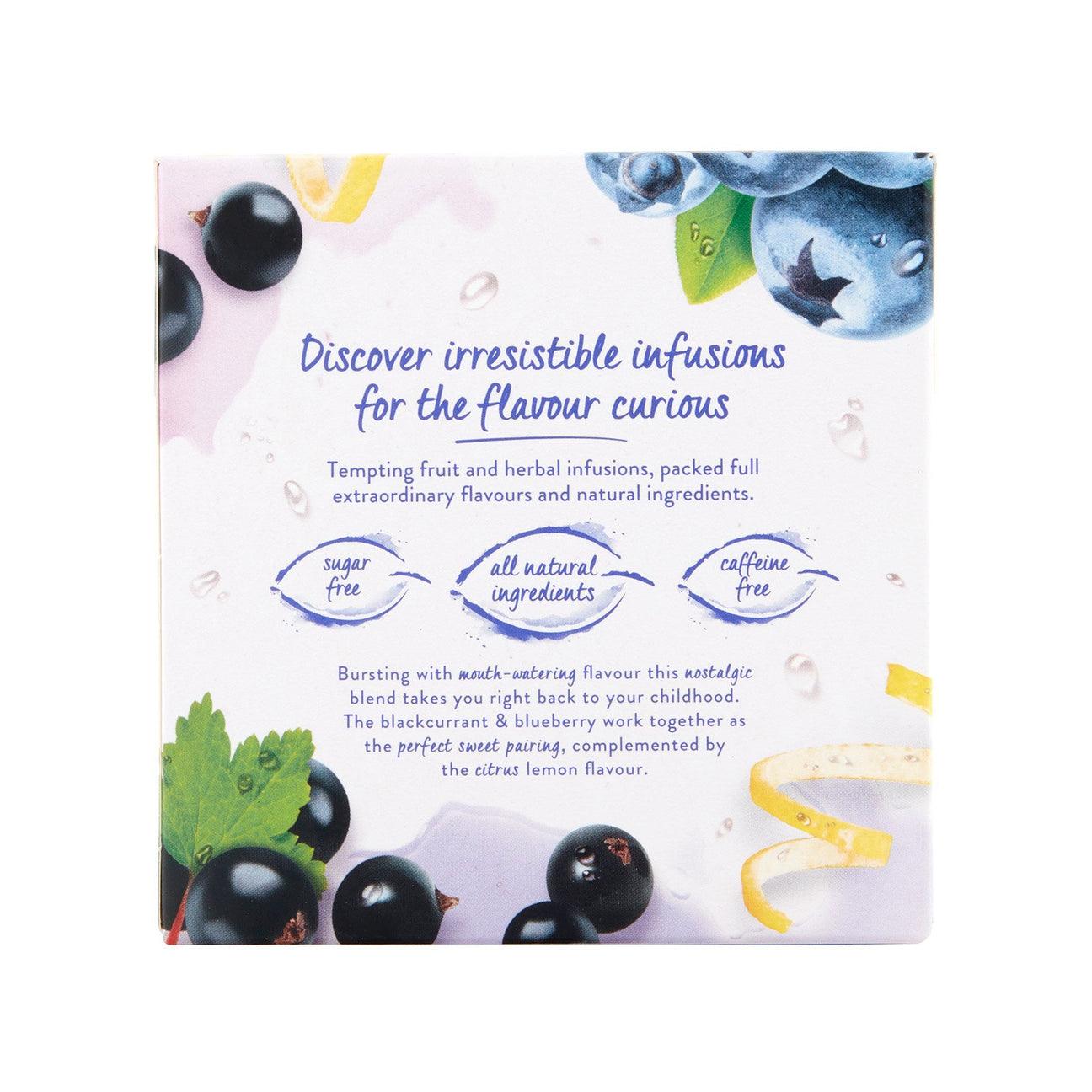 Twinings Blackcurrant, Blueberry & Lemon Tea Bags | Box of 20 (Non ...