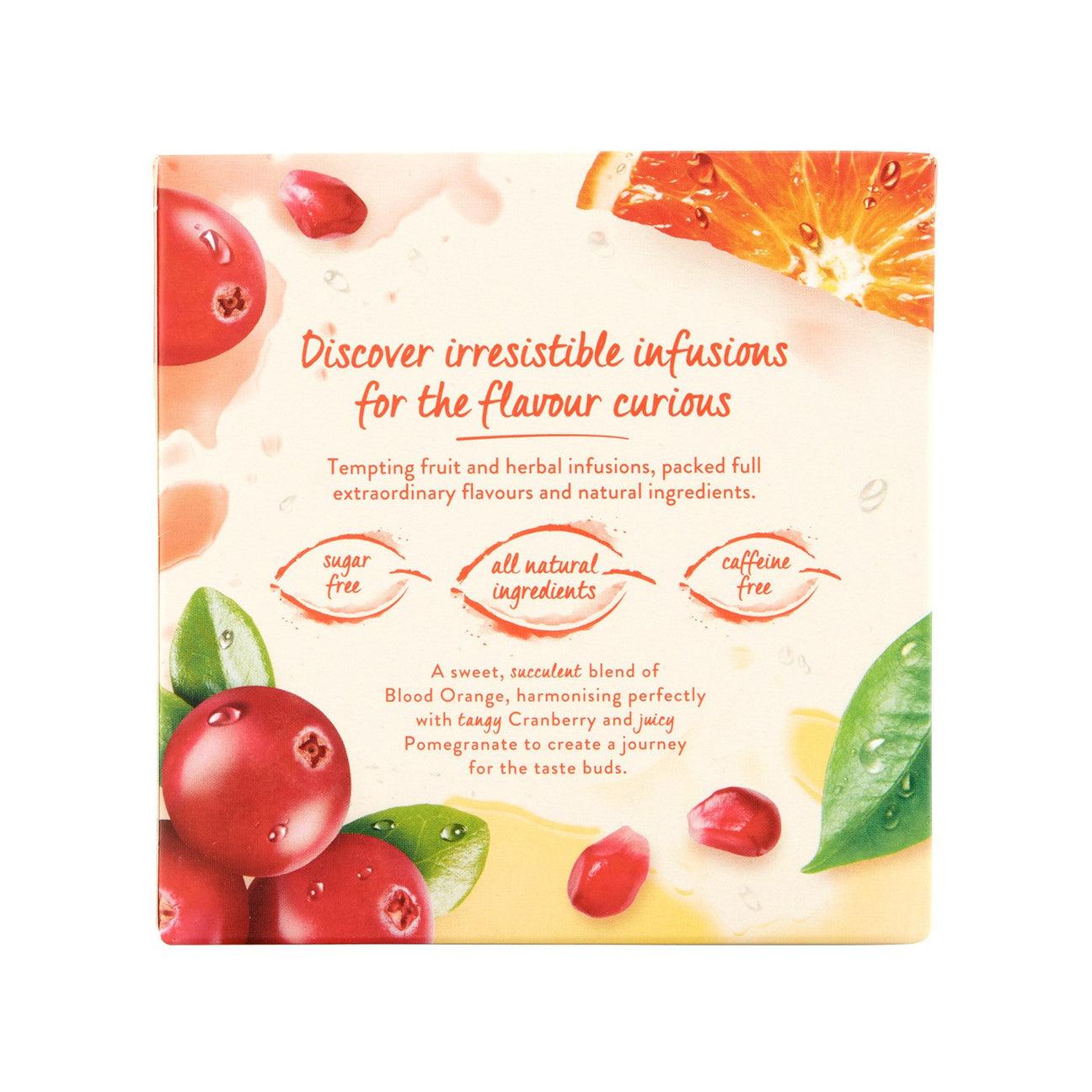 Twinings Blood Orange, Cranberry & Pomegranate Tea Bags | Box of 20 ...