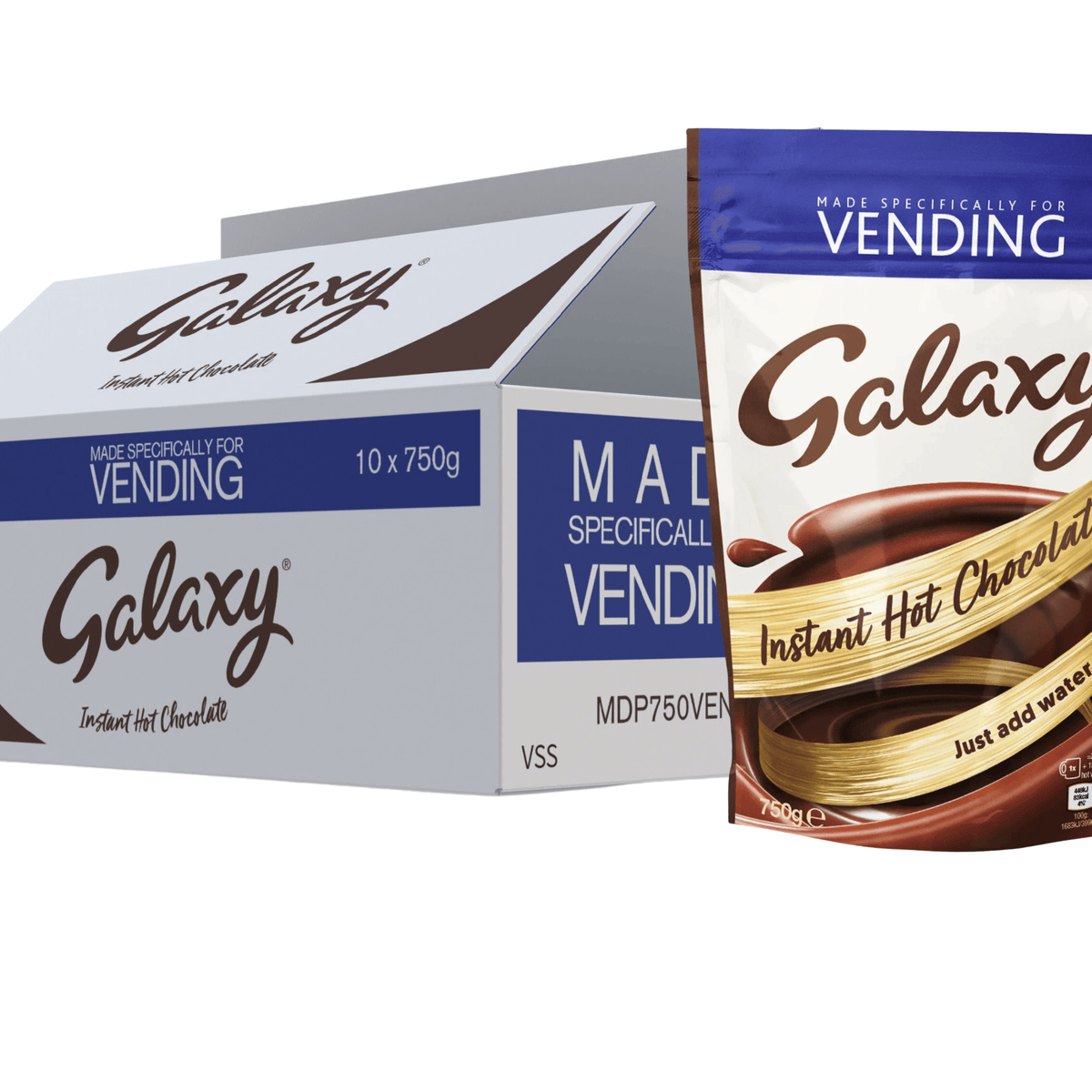 Galaxy Vending Machine Hot Chocolate - (750g Bags) – Vending Superstore